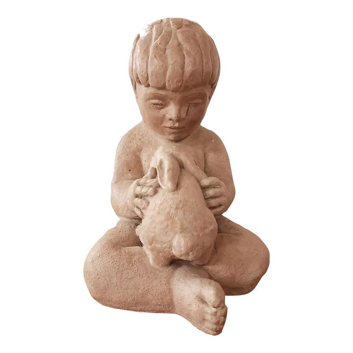 Vintage 1972 Austin Productions "Playmates" Sculpture by Miro Musulin ...