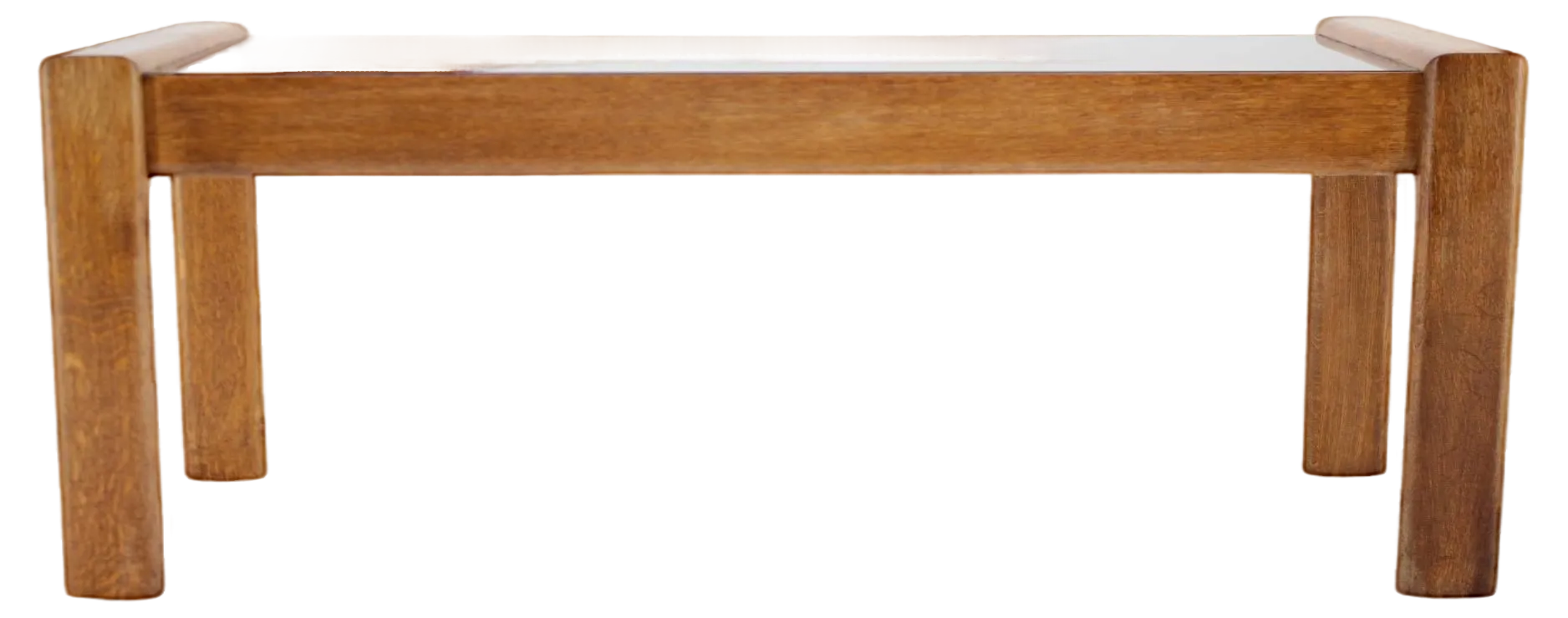 Oak and Glass Coffee Table, Finland, 1960s | Chairish