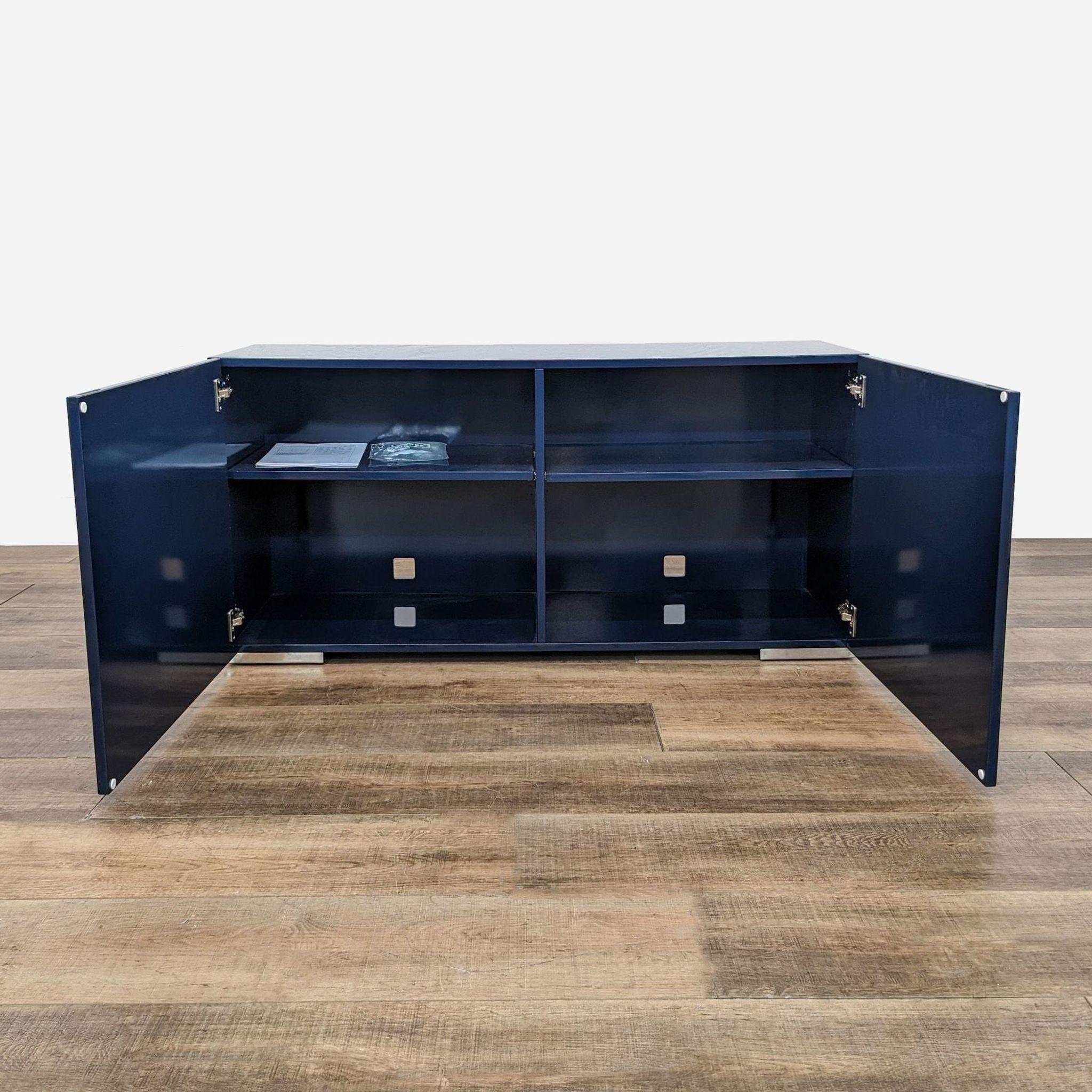 Cb2 fuel navy credenza store