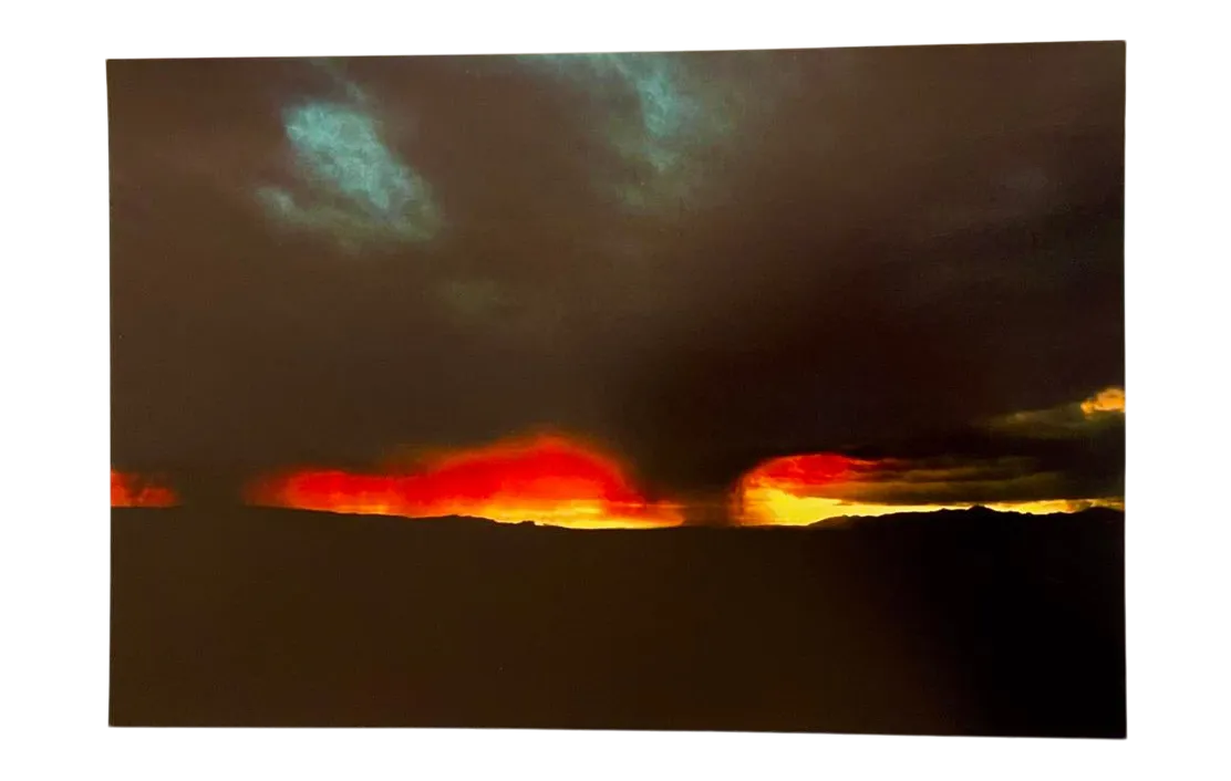 "Storm at Sunset" Contemporary Landscape Photograph from The Estate of ...