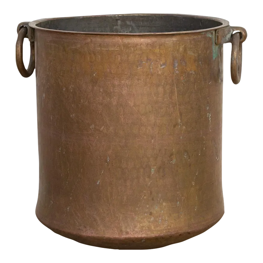 Antique Southern Indian Copper Vessel | Chairish
