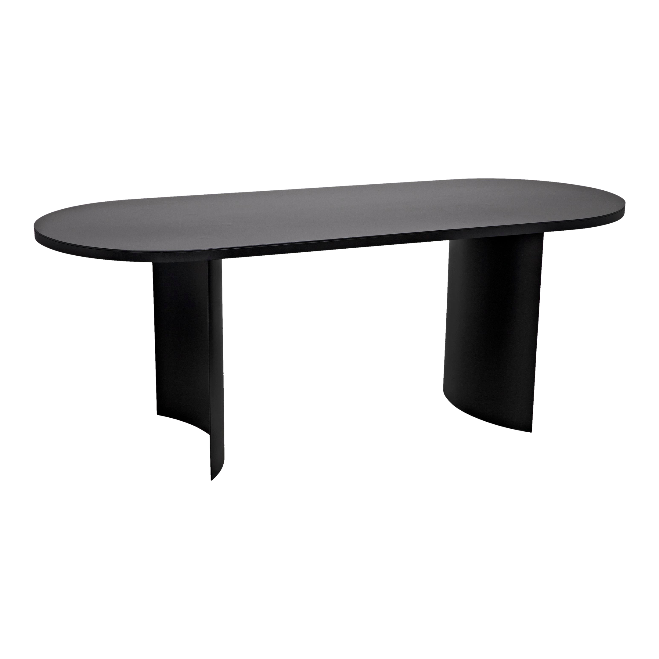 NOIR Concave Dining Table | Chairish