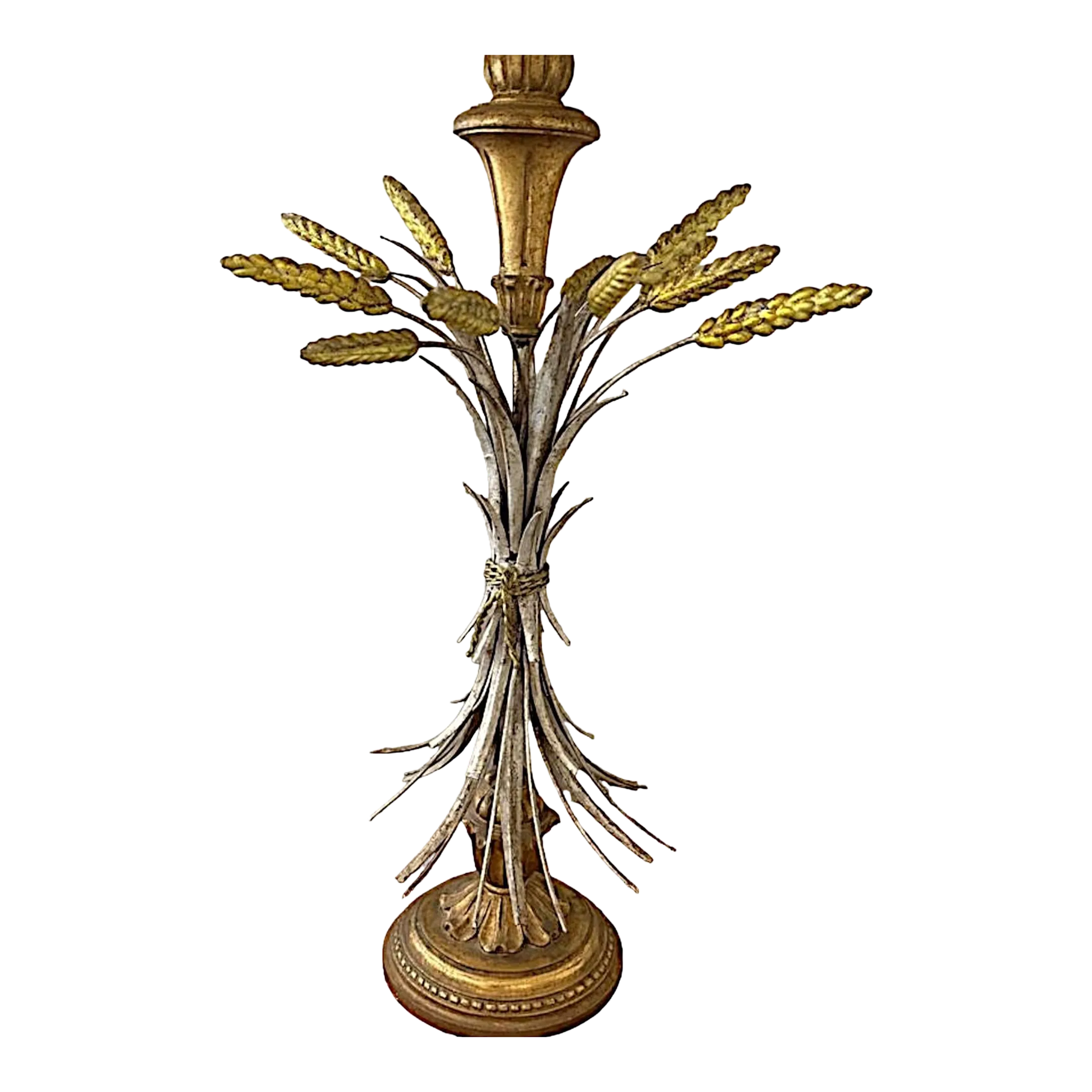 Sheaf of Wheat Lamp | Chairish