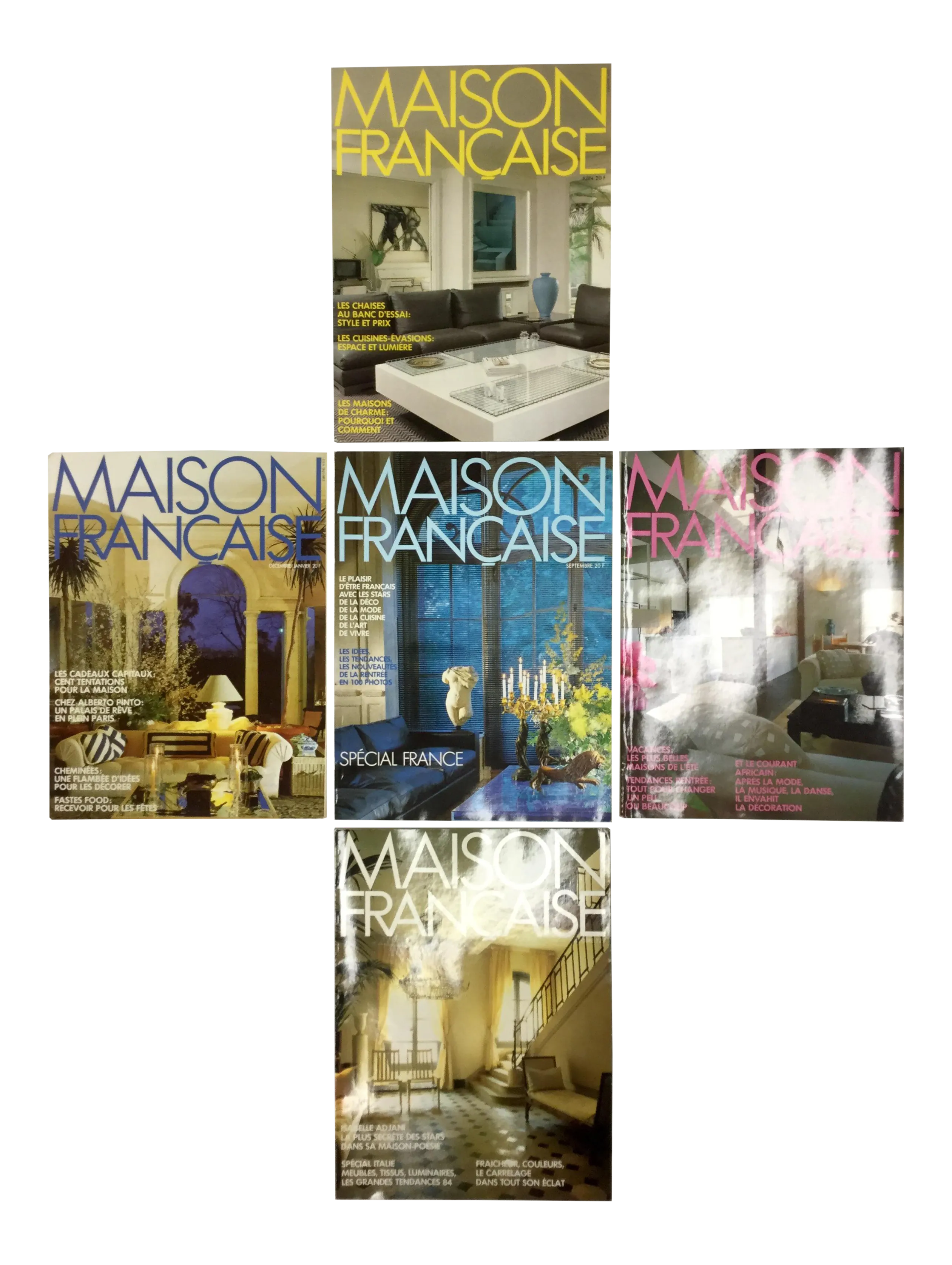 French Interior Decorating Magazines - Set of 5 | Chairish