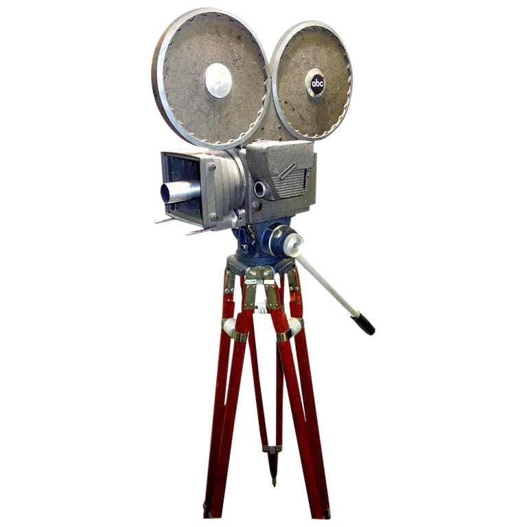 1950s All Factory Original Cinema Newsreel Camera | Chairish