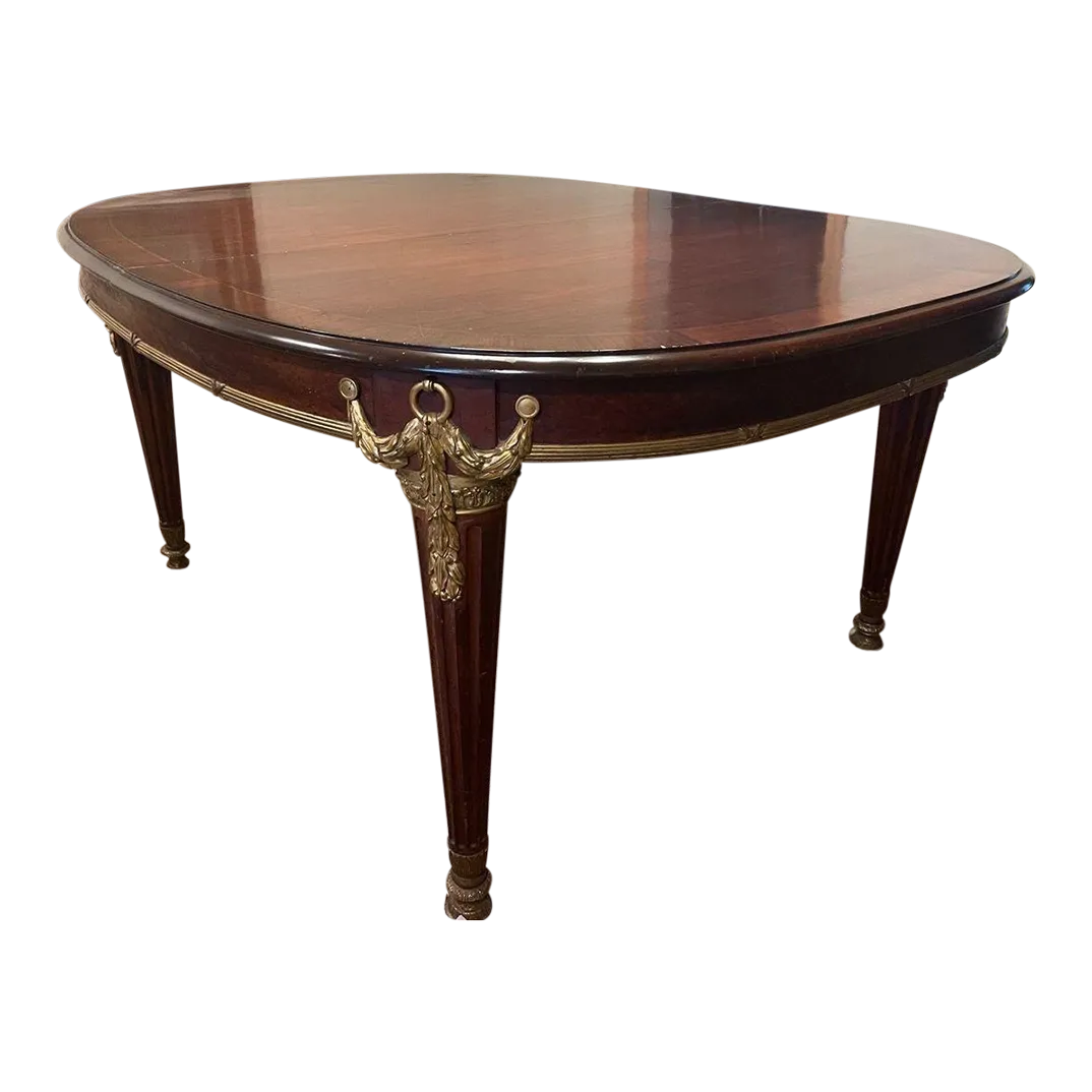 Early 20th Century Dining Room Table-Antique Haentges Freres | Chairish