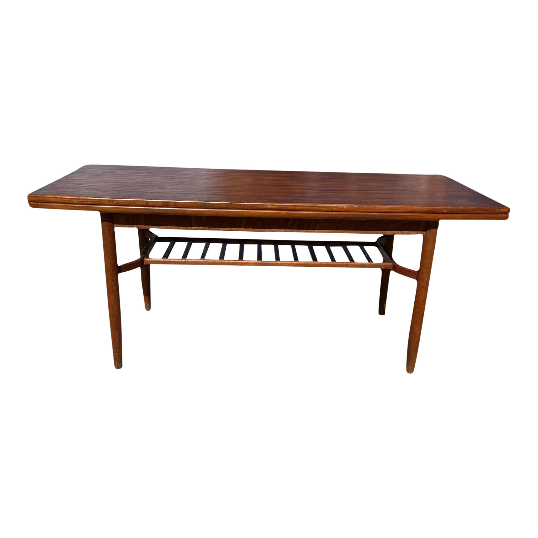 1950s Folk Ohlsson Tingströms Teak Metamorphic Coffee Table | Chairish