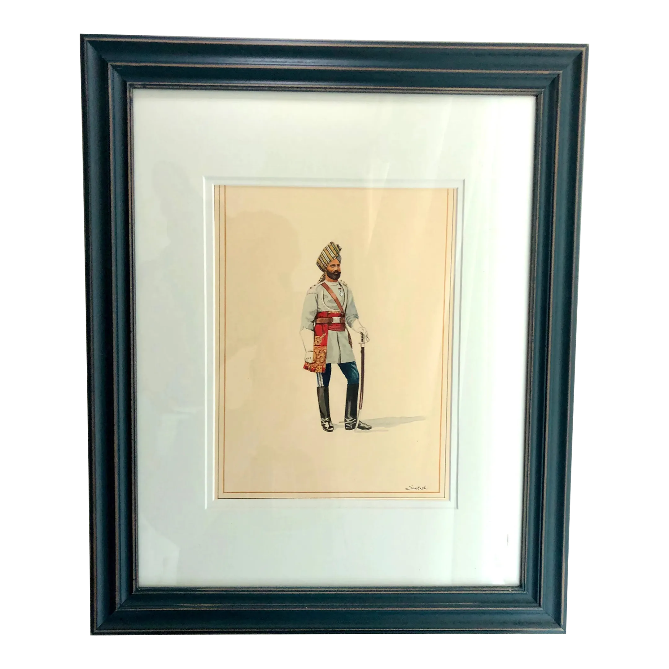 British Raj Soldier - First Madras Lancer's 1887 | Chairish