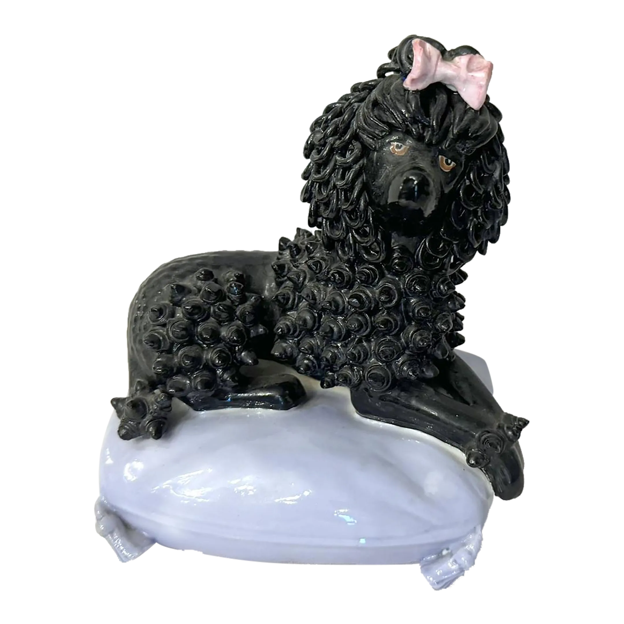 1950s Alton China Poodle | Chairish