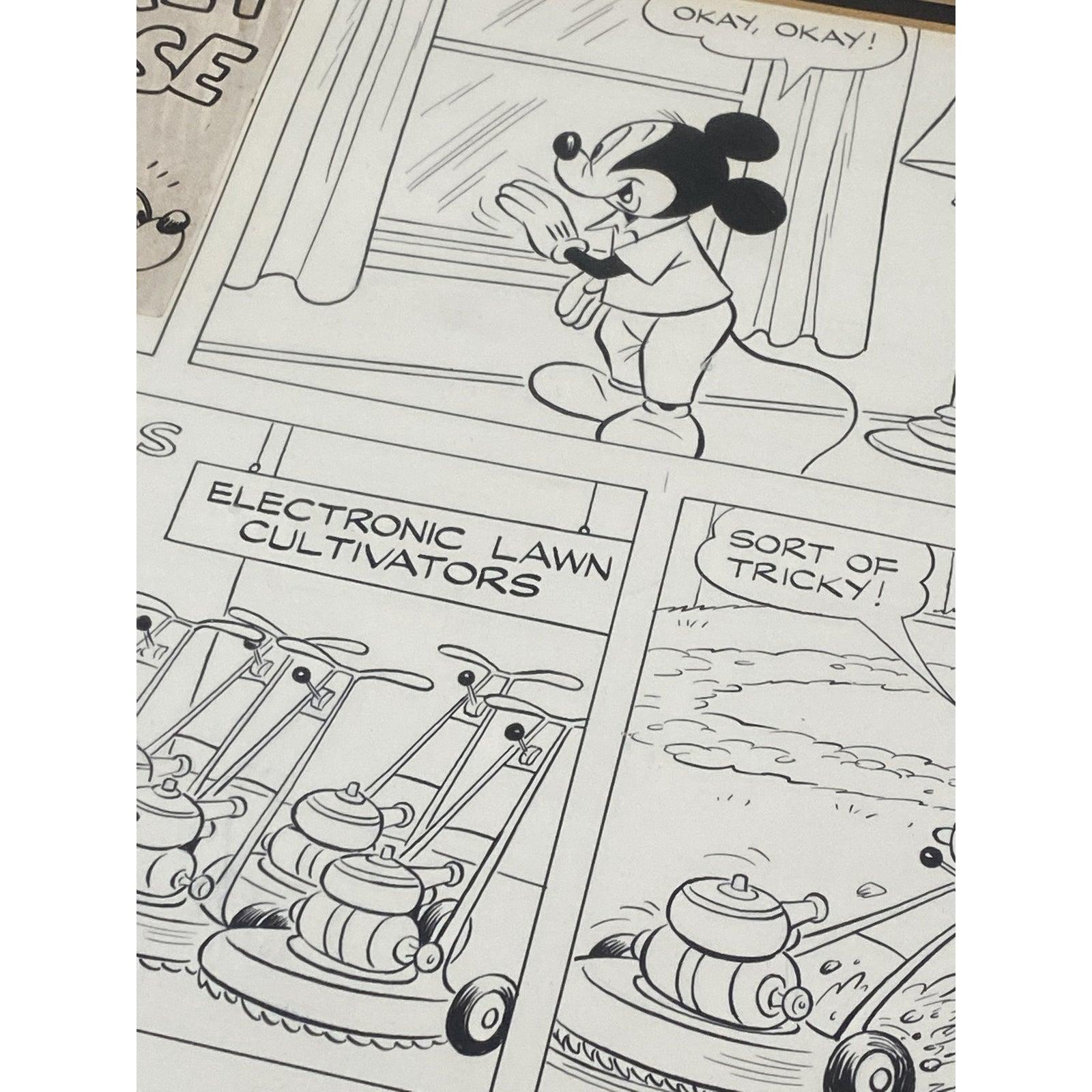 Old Mickey Mouse Cartoon Comics