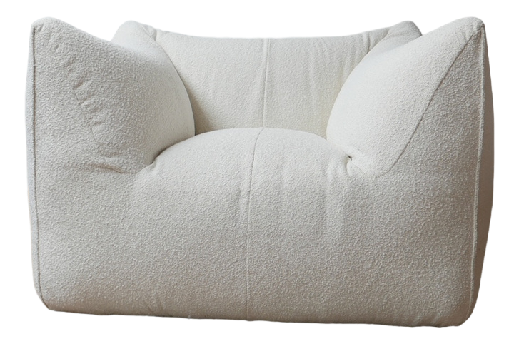 Italian Le Bambola Lounge Chair by Mario Bellini for B&B Italia | Chairish