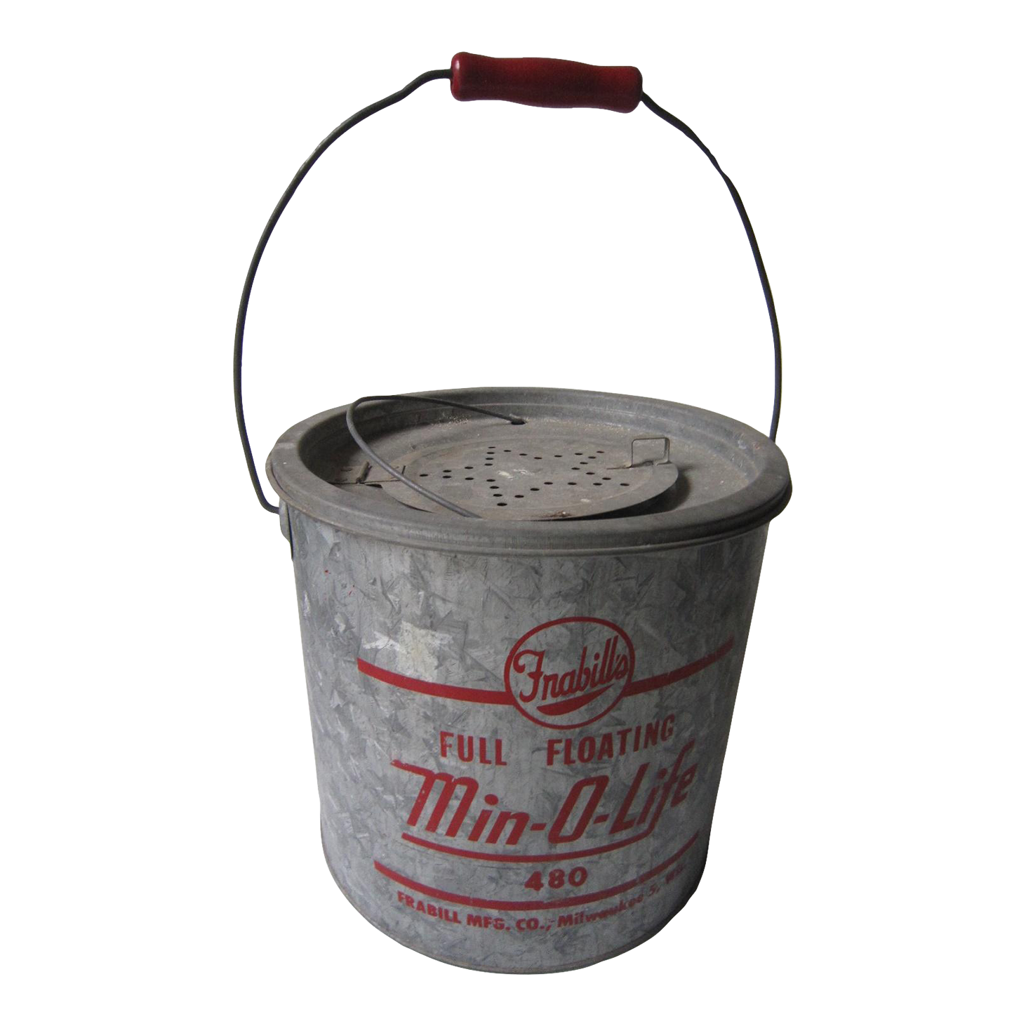 Vintage Minnow Bucket | Chairish