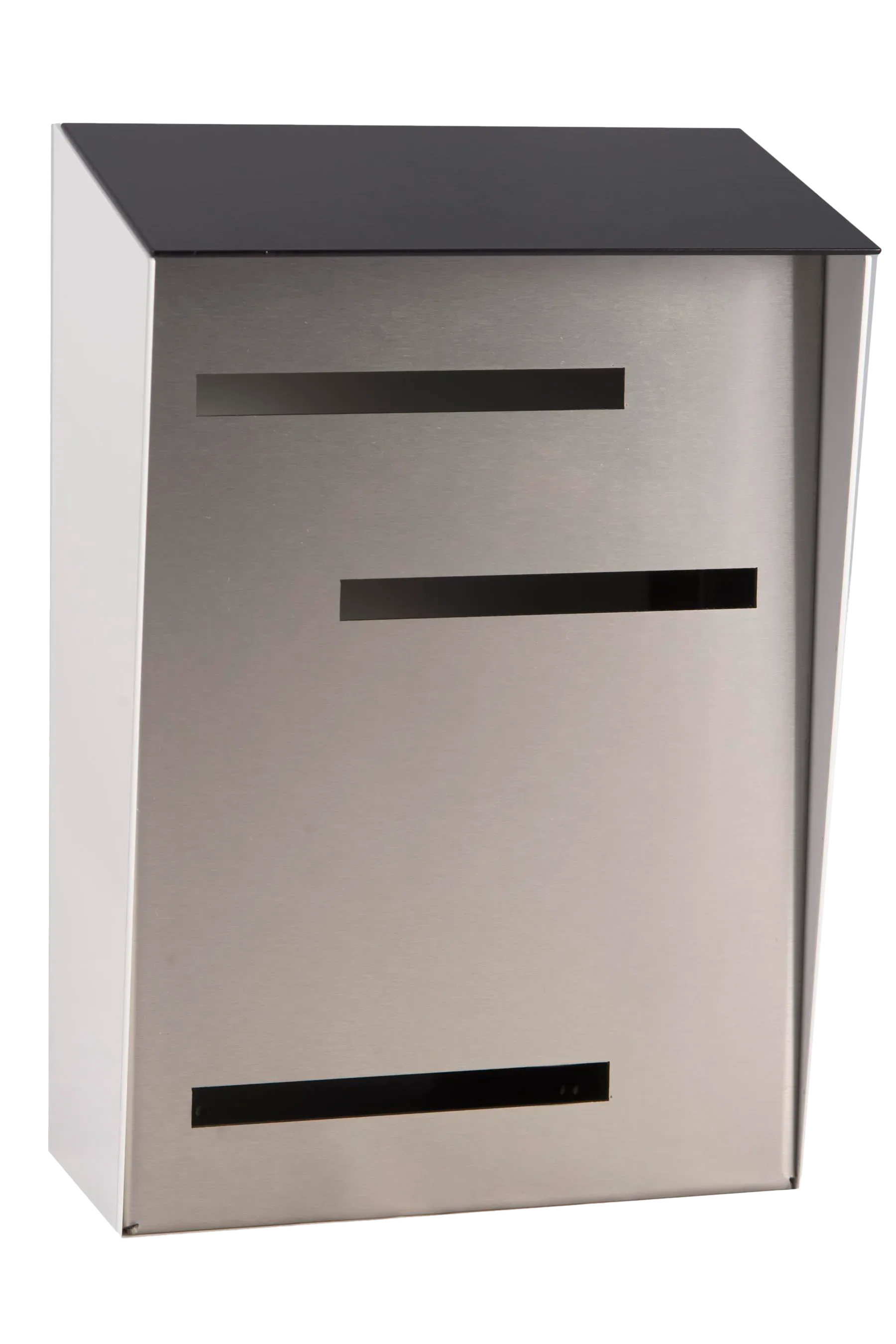 Mid-Century Tri Tone Vertical Mailbox | Chairish