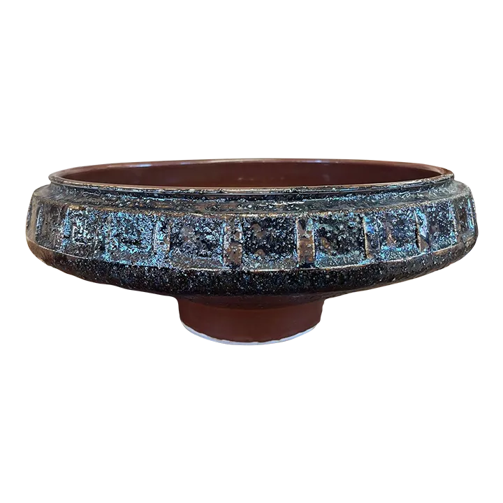 Vintage Mid Century Modern Style Hand Made Pottery With Glazing and ...