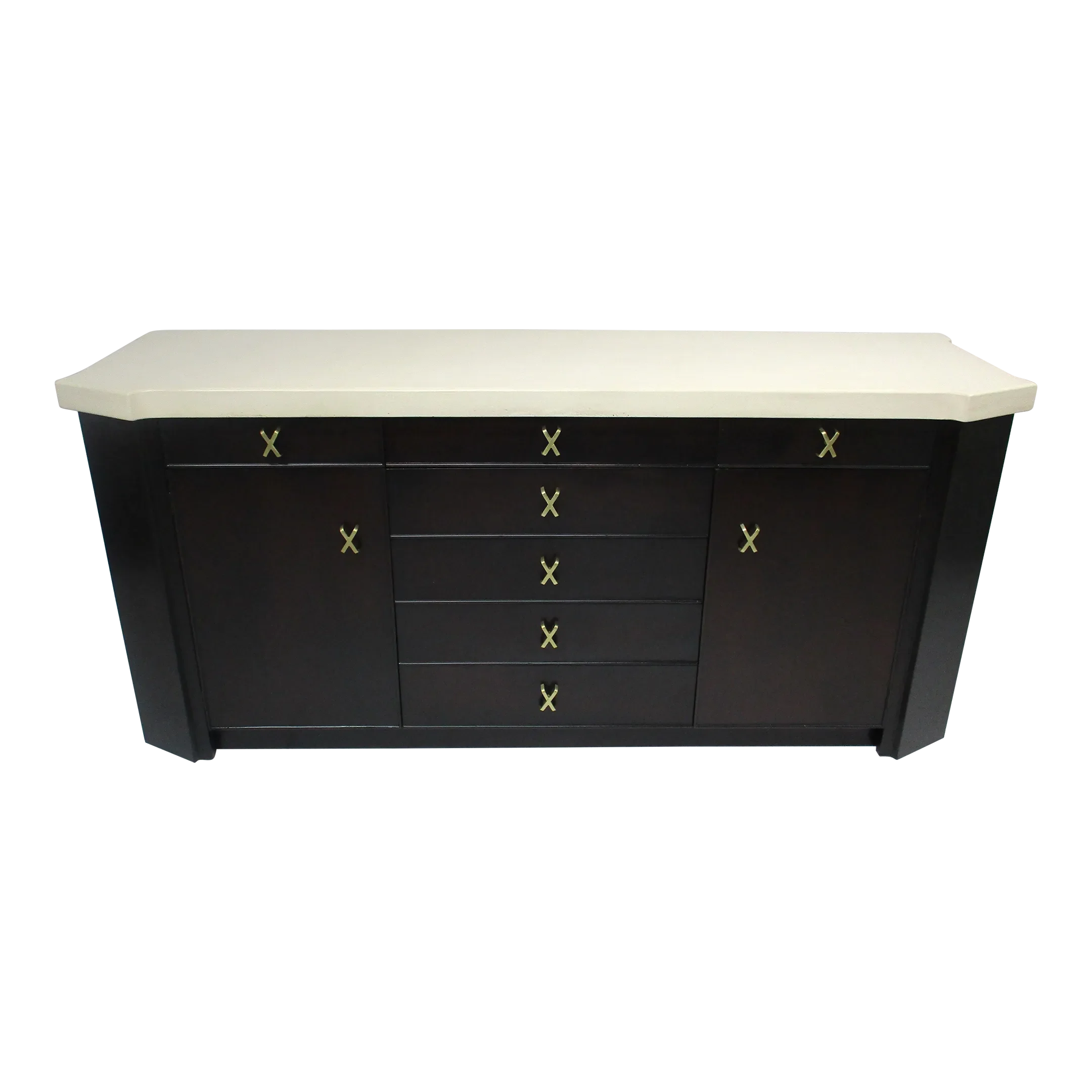Paul Frankl Cork Topped Sideboard Chest for Johnson Brothers Furniture ...