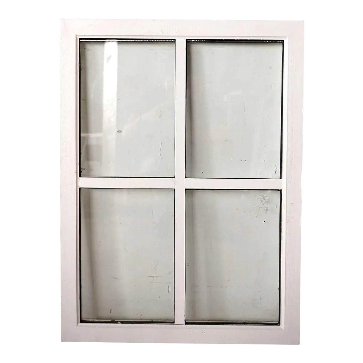 Medium American Lafayette Hughes Mansion Painted Iron Window | Chairish