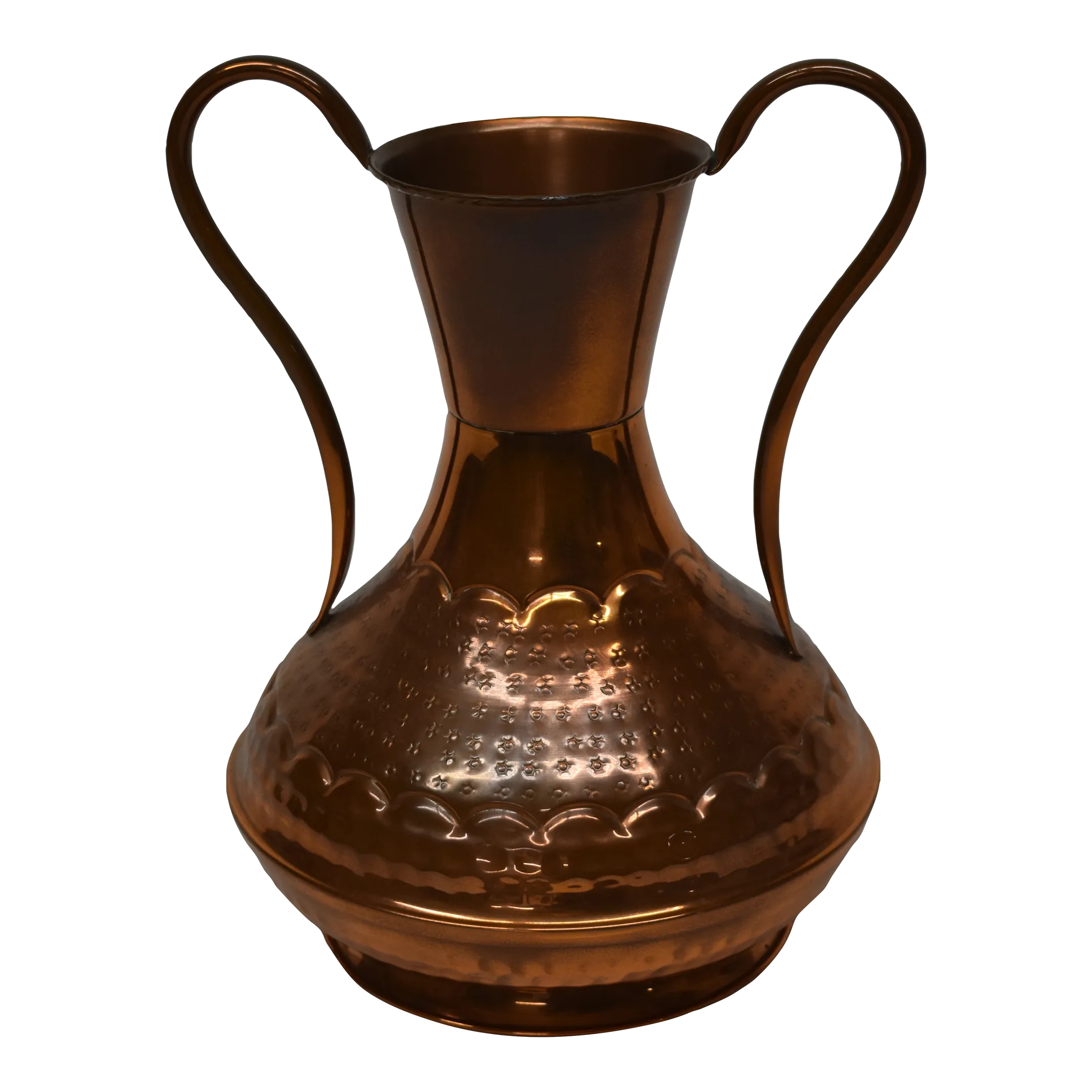 1970s Large Copper Vase | Chairish