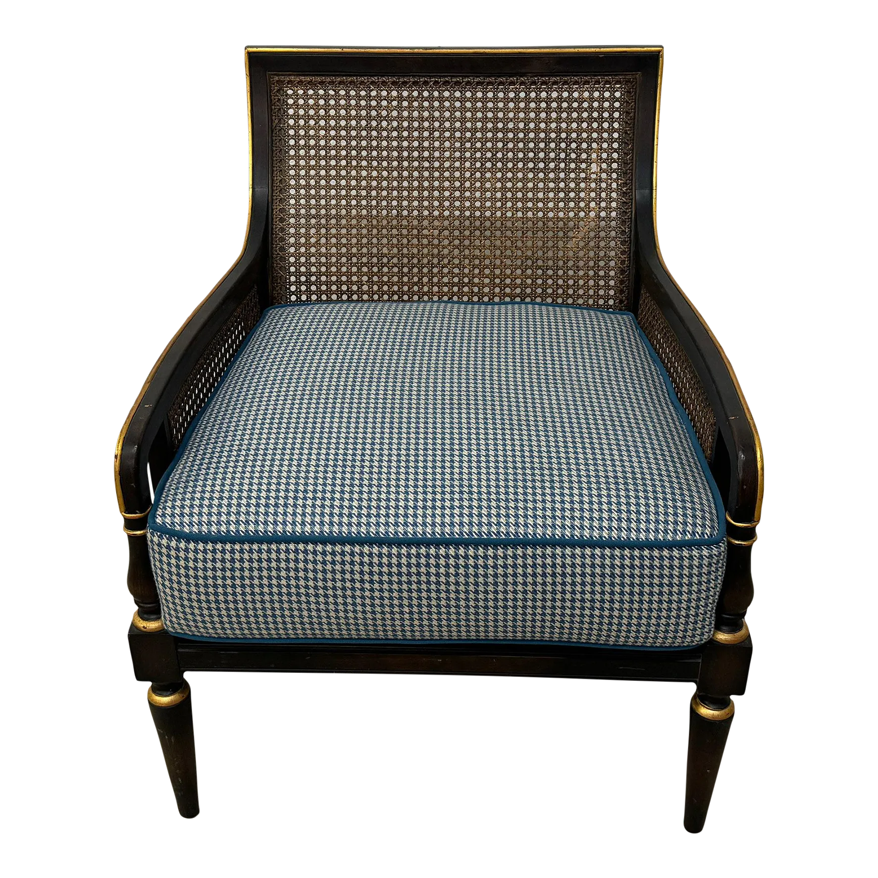 1950s Vintage Regency Arm Chair | Chairish