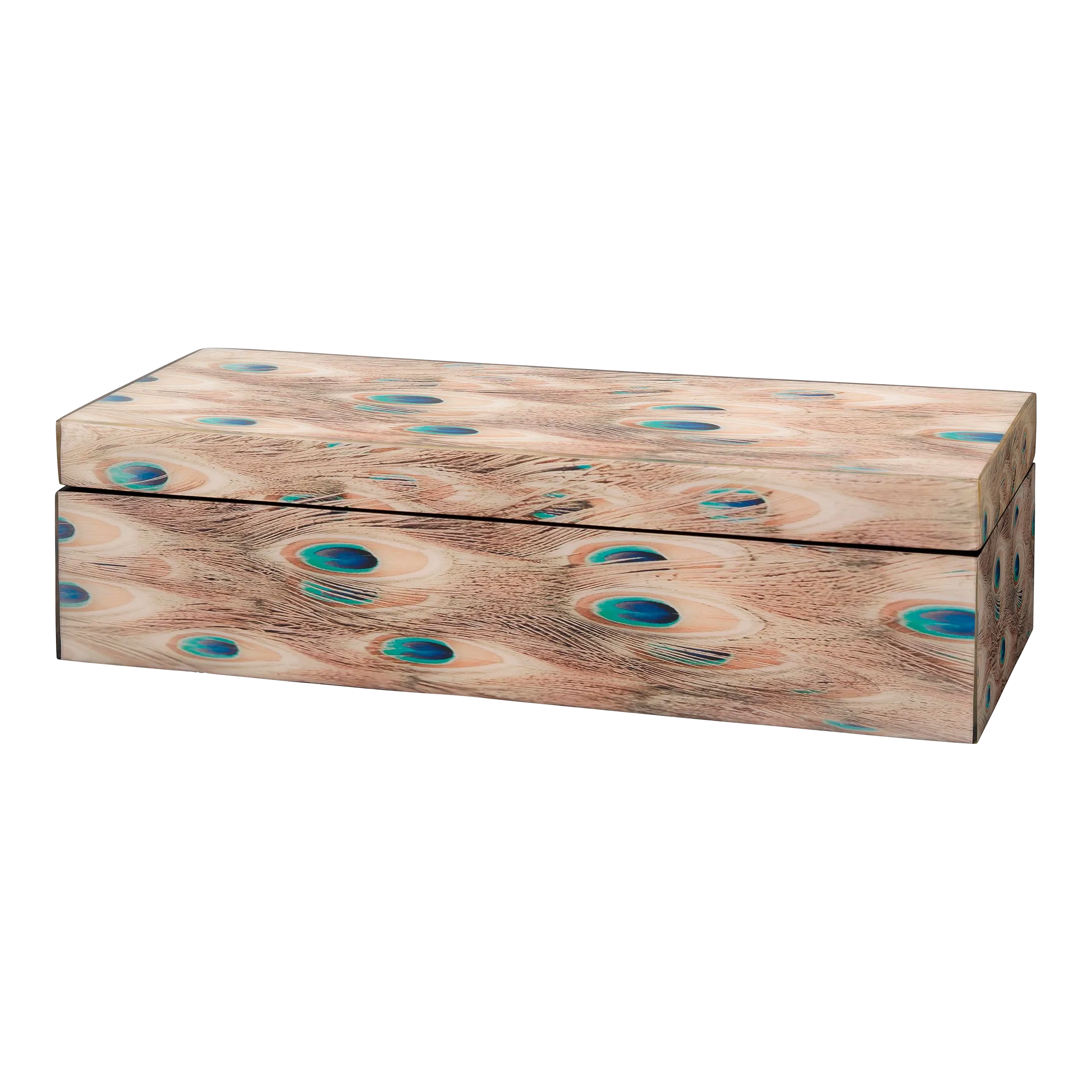 Plume Rectangle Box | Chairish