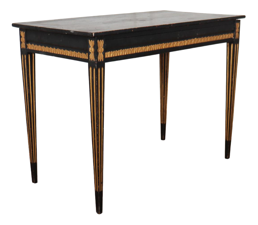 Swedish Painted Writing Table | Chairish