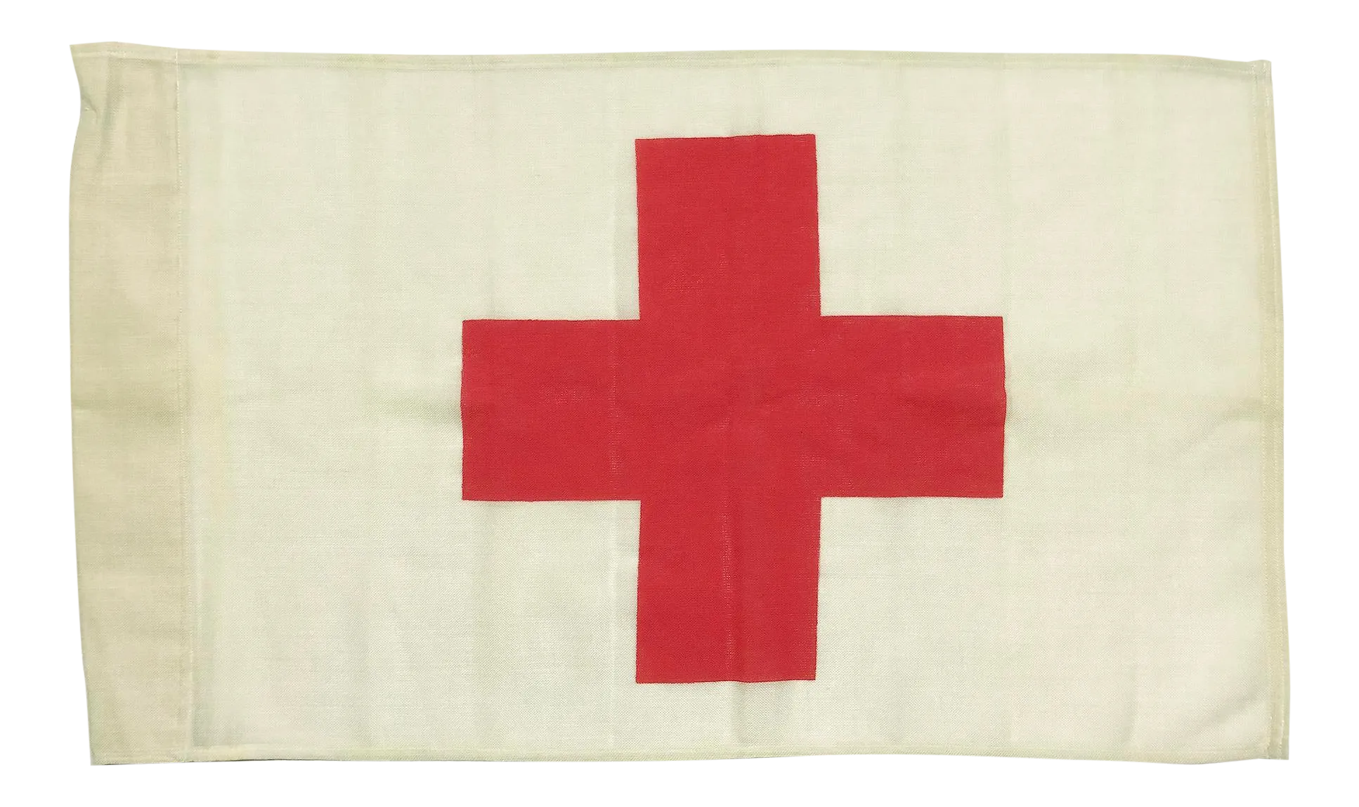 Vintage Red Cross Ambulance Flag | Chairish