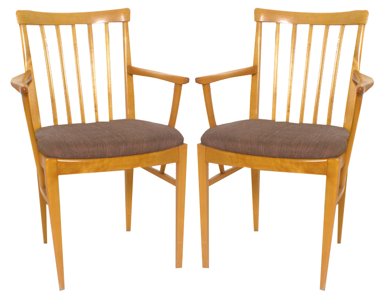 Armchairs by Carl Malmsten for Afor Mobelfabrik, Set of 2 | Chairish