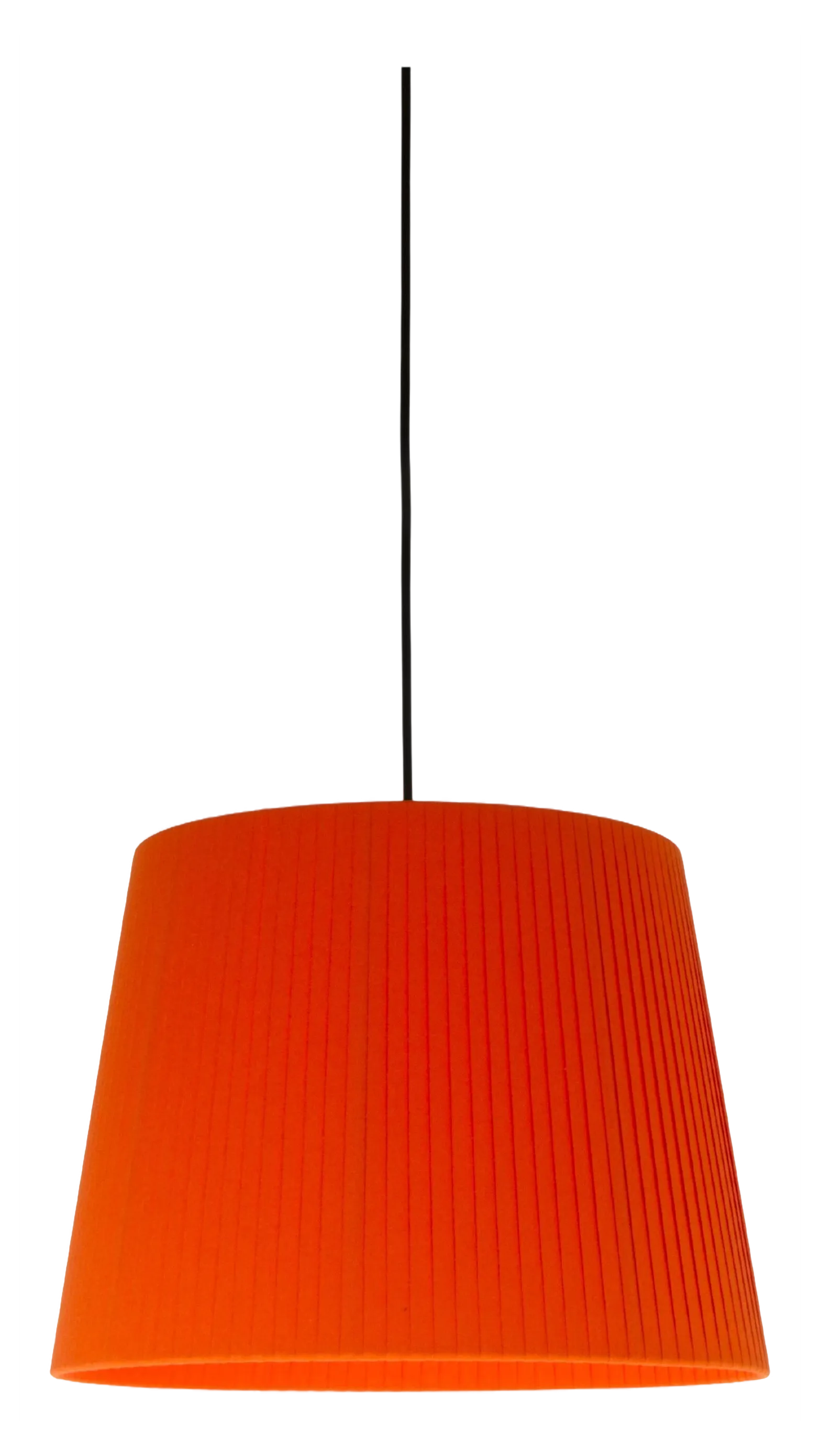 Red Sísísí Cónicas Gt3 Pendant Lamp by Santa & Cole | Chairish