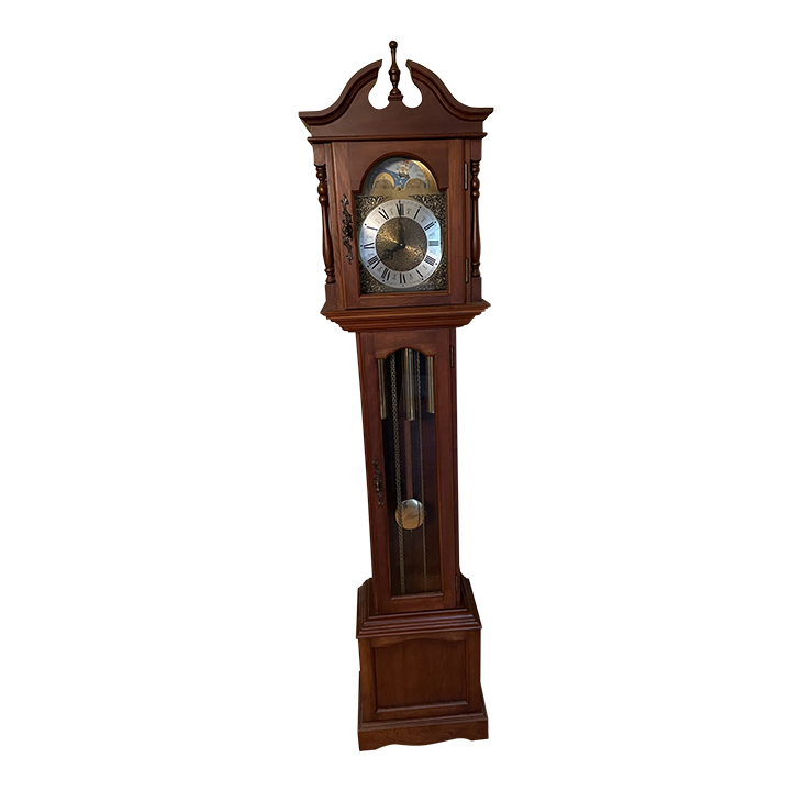 Vintage Emperor Grandfather Clock | Chairish