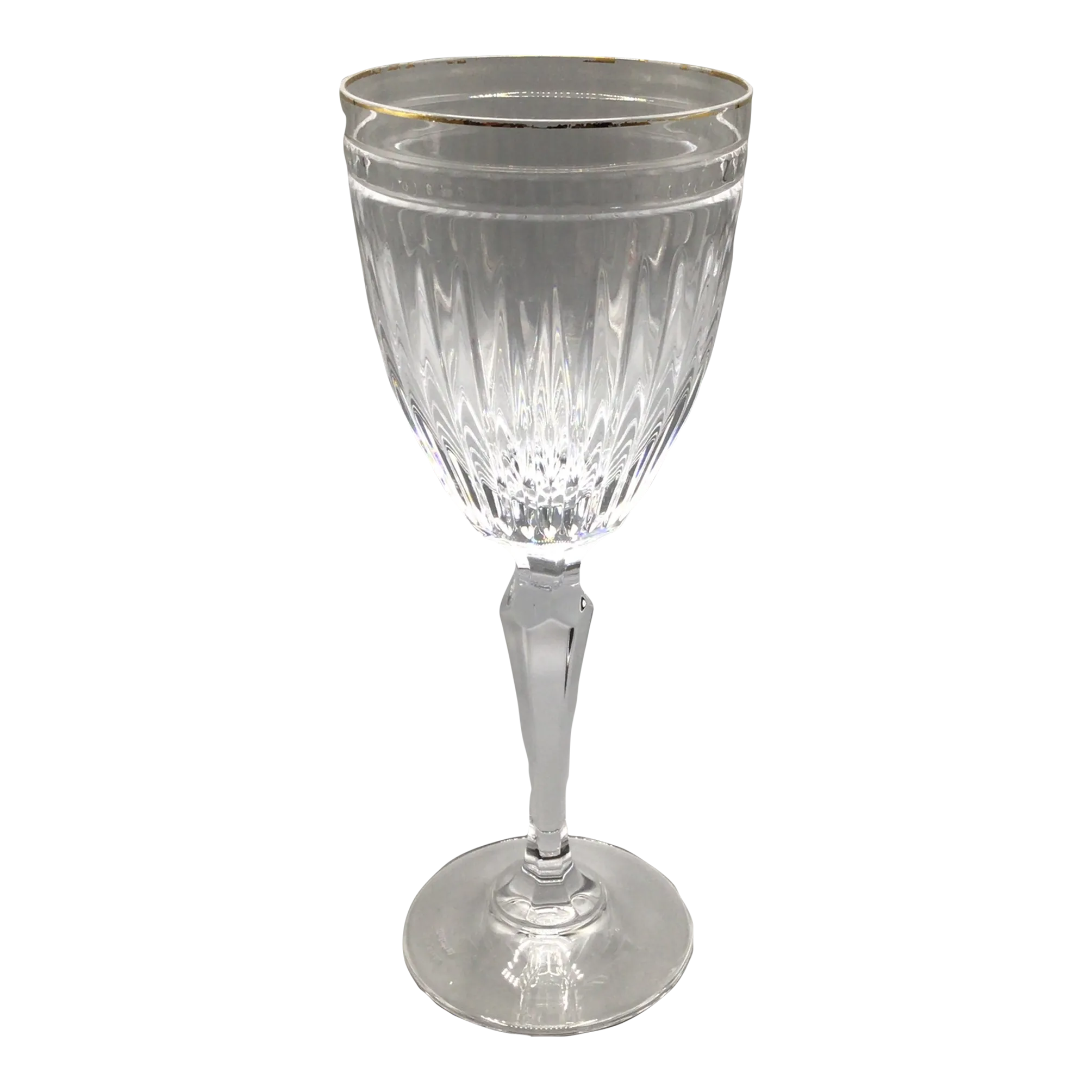 Waterford Marquee “Hanover” Cut Crystal Wine Goblet - 1 | Chairish
