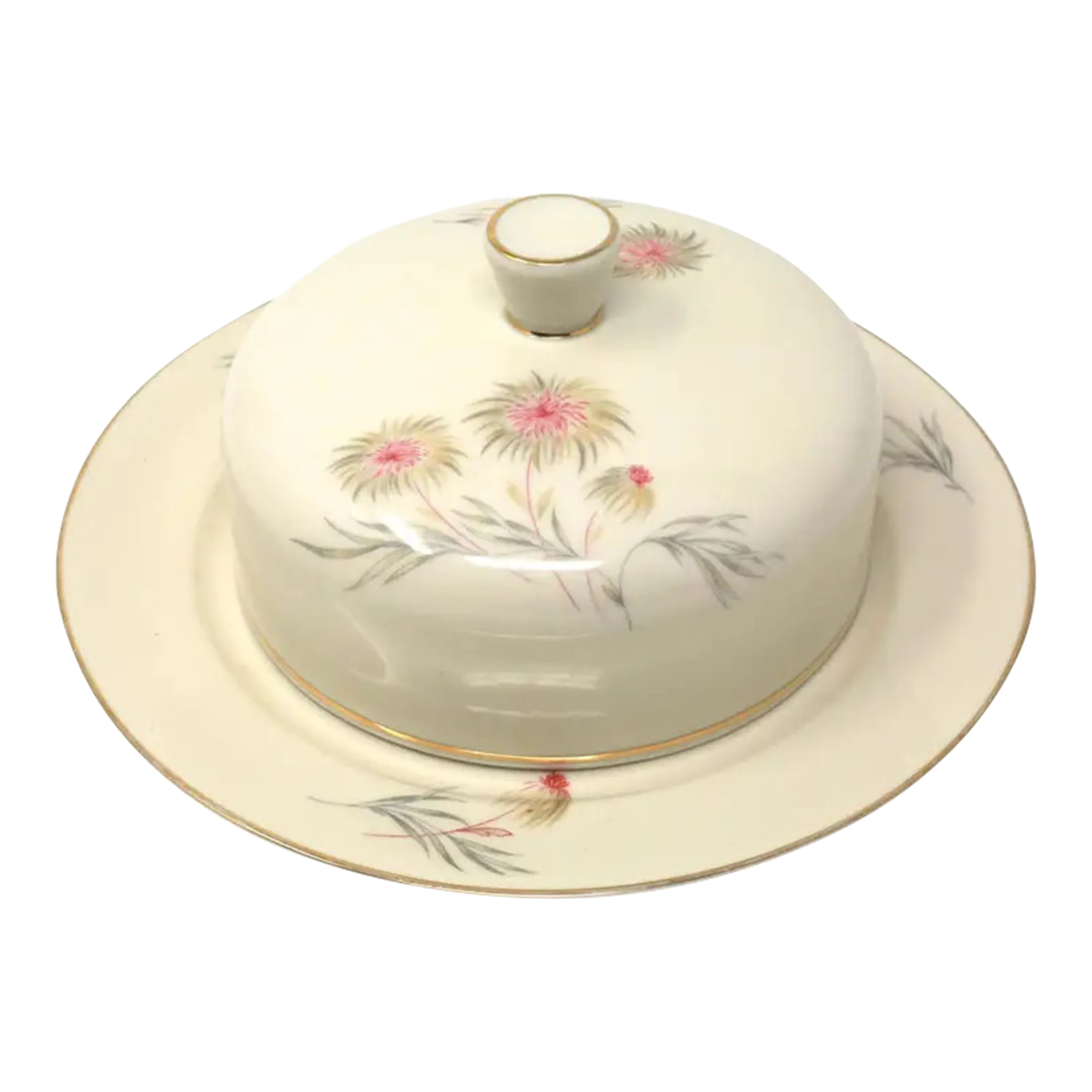 Vintage Bavarian "Annette" Butter or Brie Dish by Rosenthal | Chairish