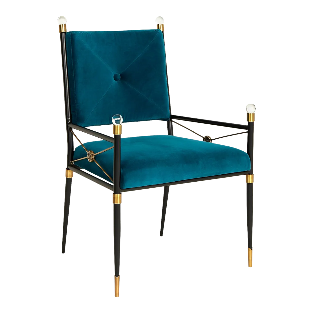 Jonathan Adler Rider Arm Chair | Chairish