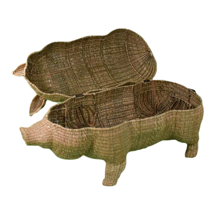 Large Pig Trunk Mario Lopez Torres | Chairish