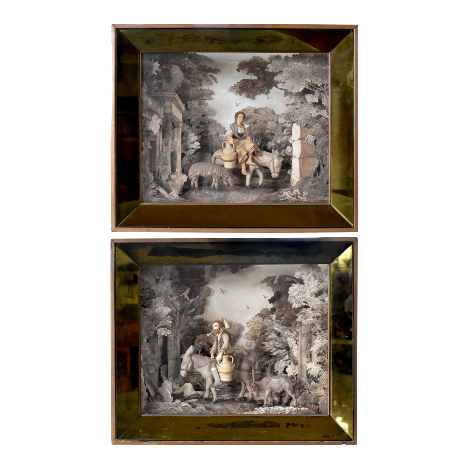 Mid-Century Narcissa Niblack Thorne Diorama Shadowbox After Claud ...