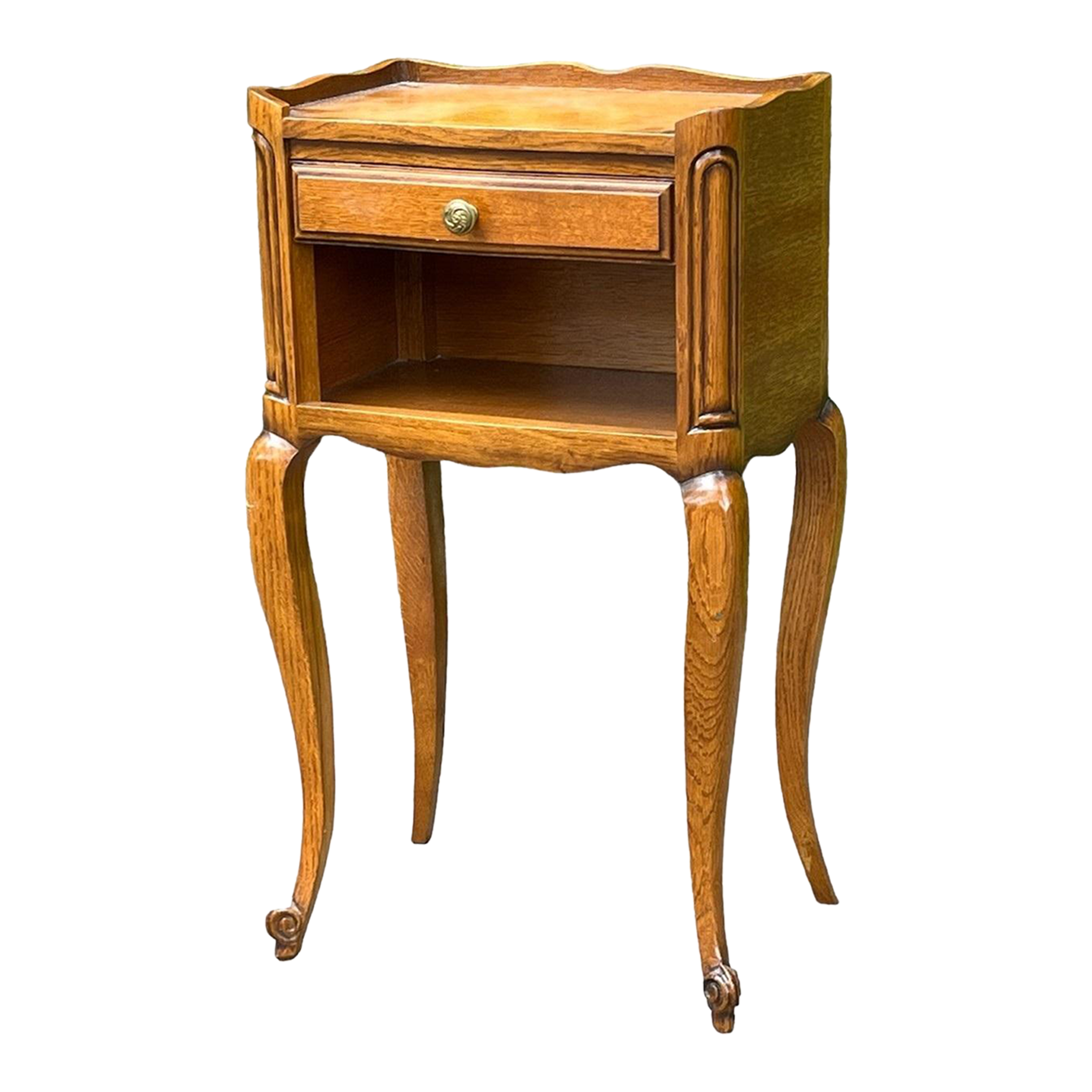 1970s French Louis XV Style Nightstand | Chairish