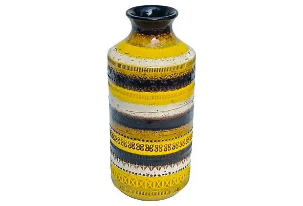 Rosenthal Netter Mid-Century Modern Ceramic Vase | Chairish