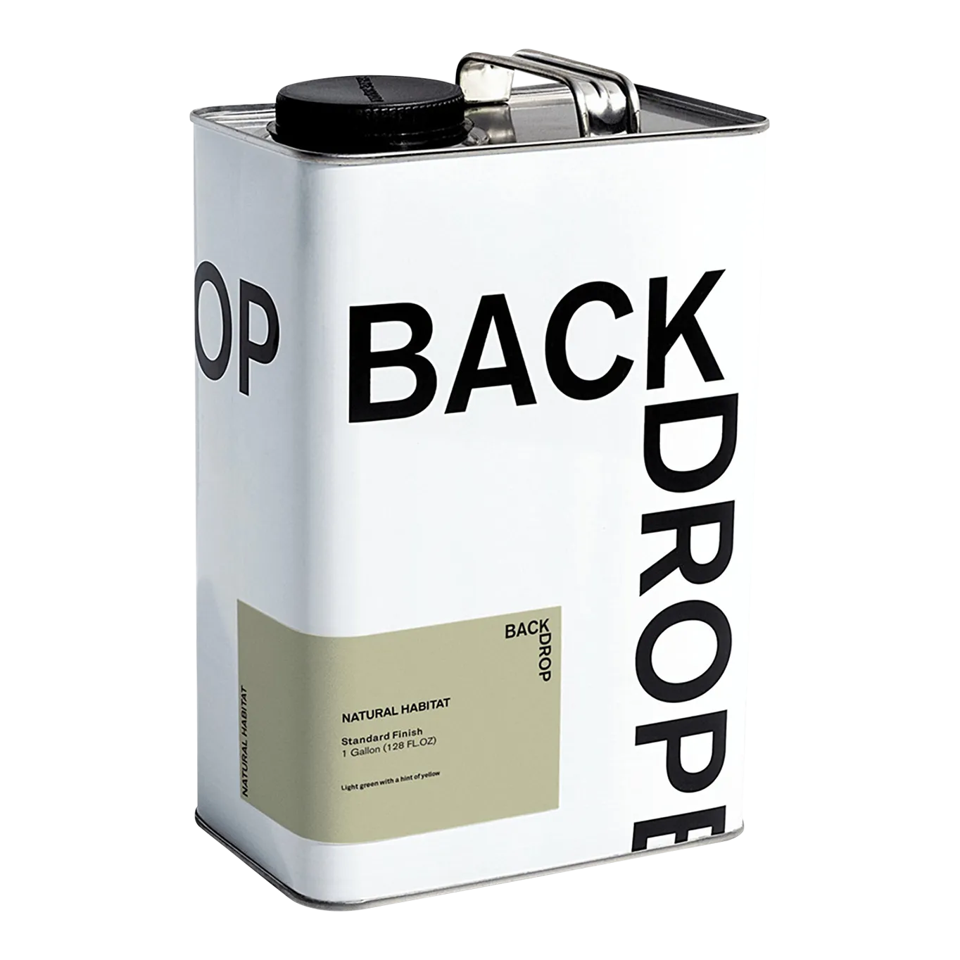 BACKDROP Standard Finish Interior Paint in Natural Habitat (Light Green ...