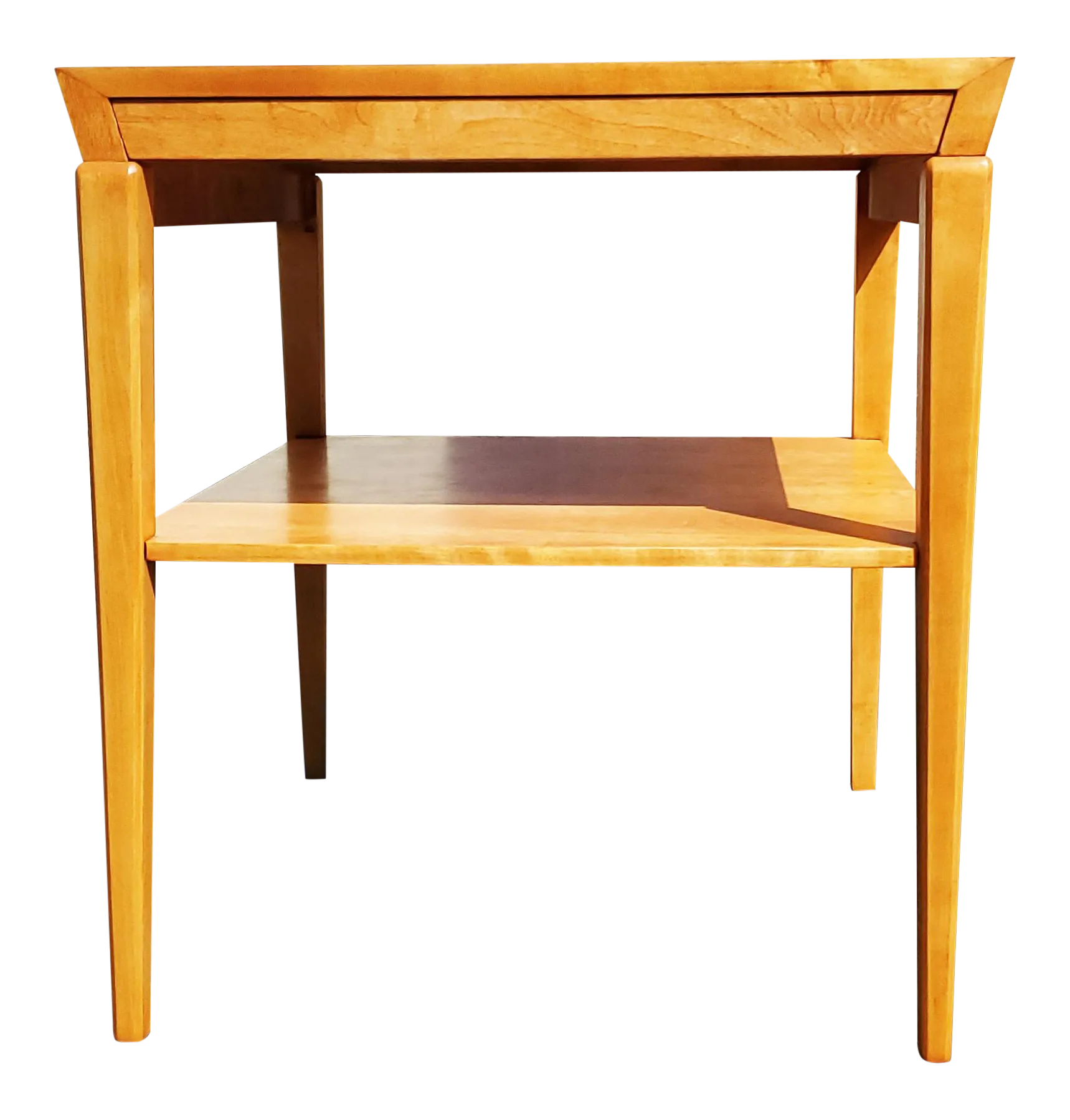 A Mid- Century - Post Modern - Swedish Edmond Spence Side Table | Chairish