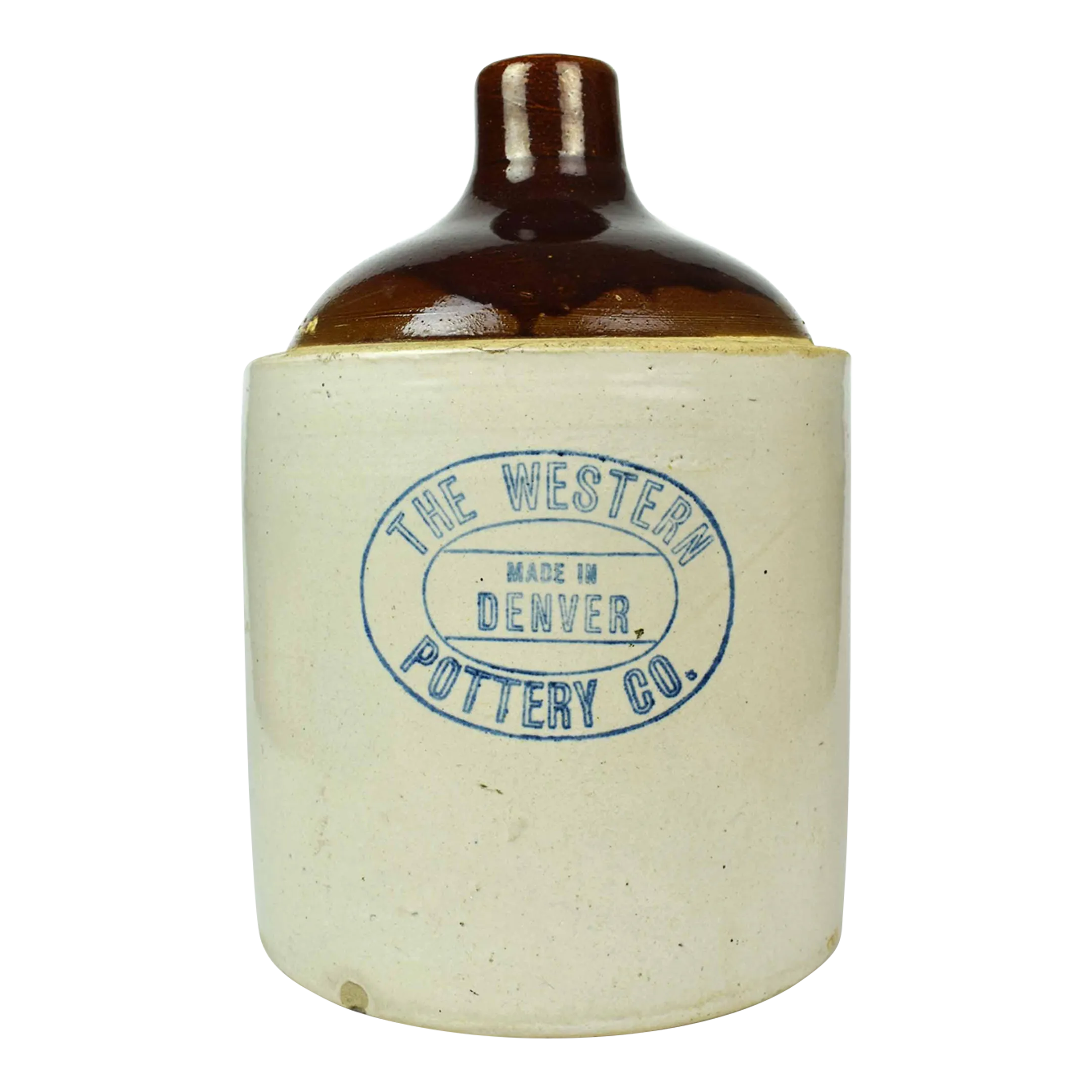 Early 1900's the Western Pottery Co. Denver Colorado Stoneware Jug ...