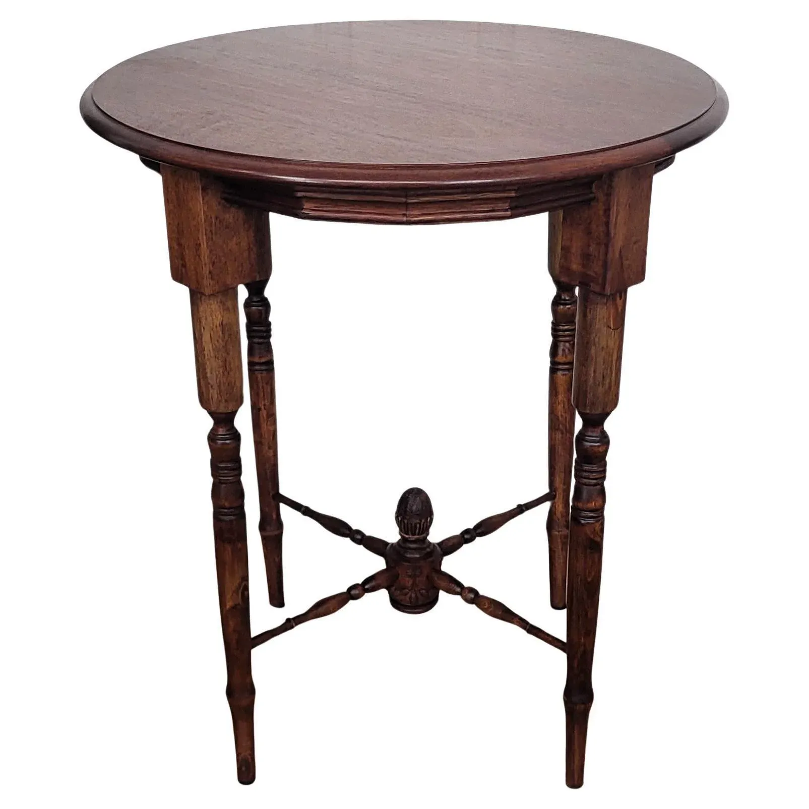 Antique walnut side table store