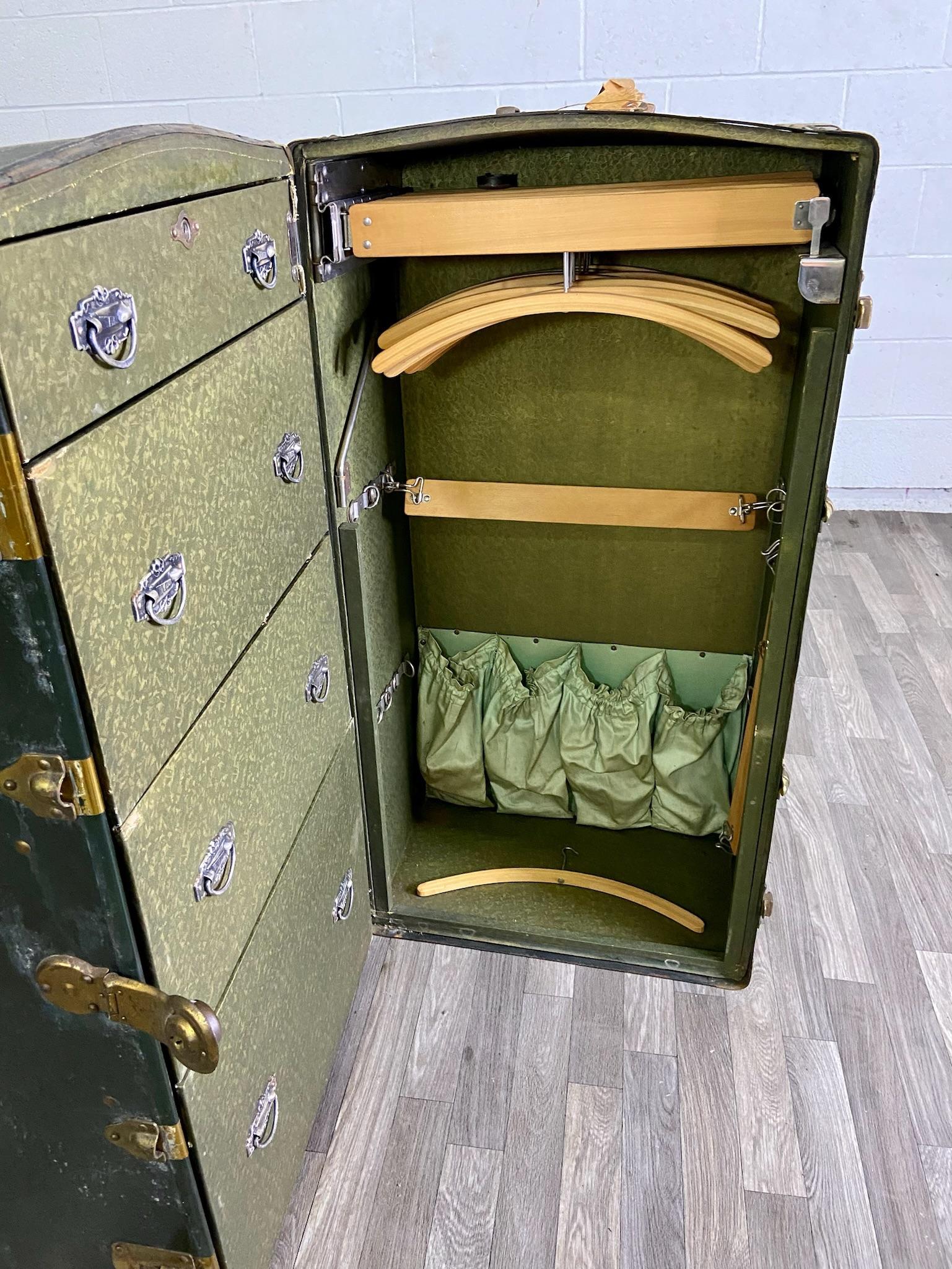 Modern Steamer Trunk Luggage