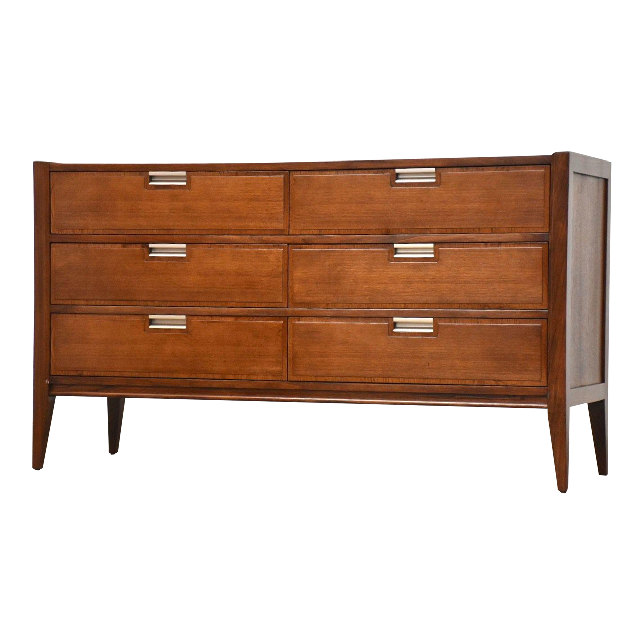 1960s Basic Witz Walnut Dresser | Chairish