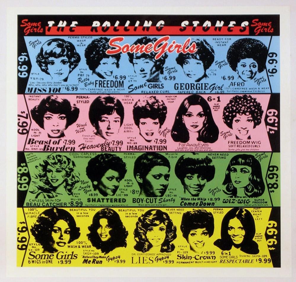 1978 The Rolling Stones Some Girls Poster | Chairish