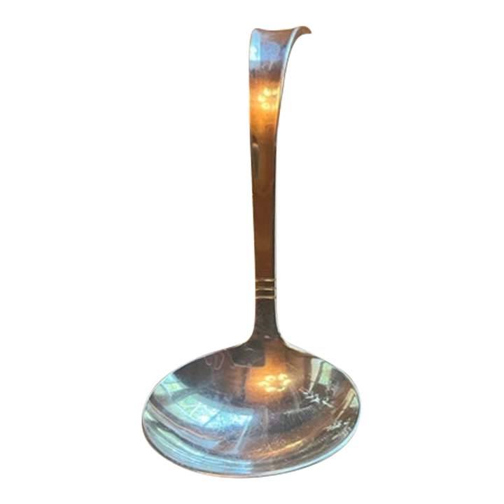 1950s Allan Adler Silversmiths Mid-Century Sterling Gravy Ladle in ...