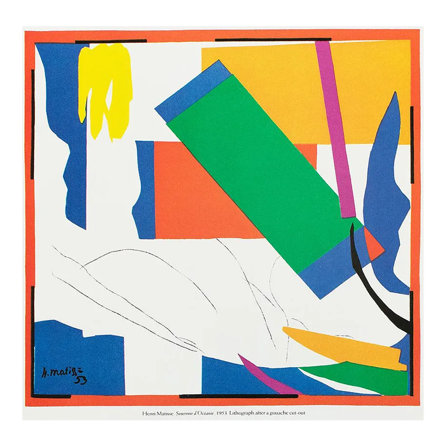 1987 After Henri Matisse for Verve "Souvenir D'Oceanie", Second Edition ...