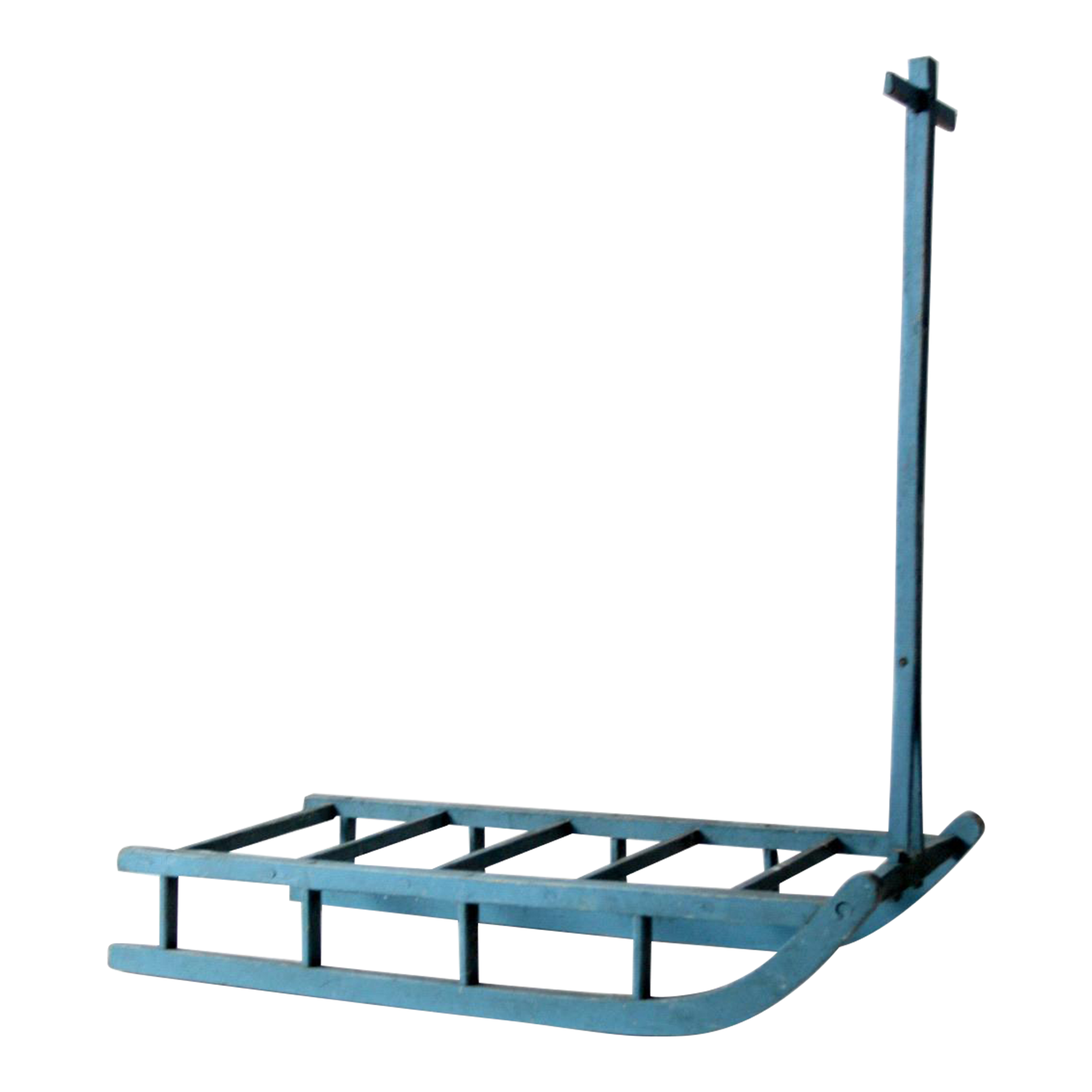 Antique Wooden Snow Sled Cart | Chairish