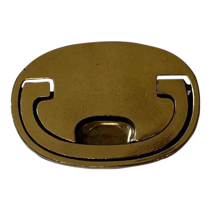 Vintage Brass Campaign Drawer Handle/Pull | Chairish