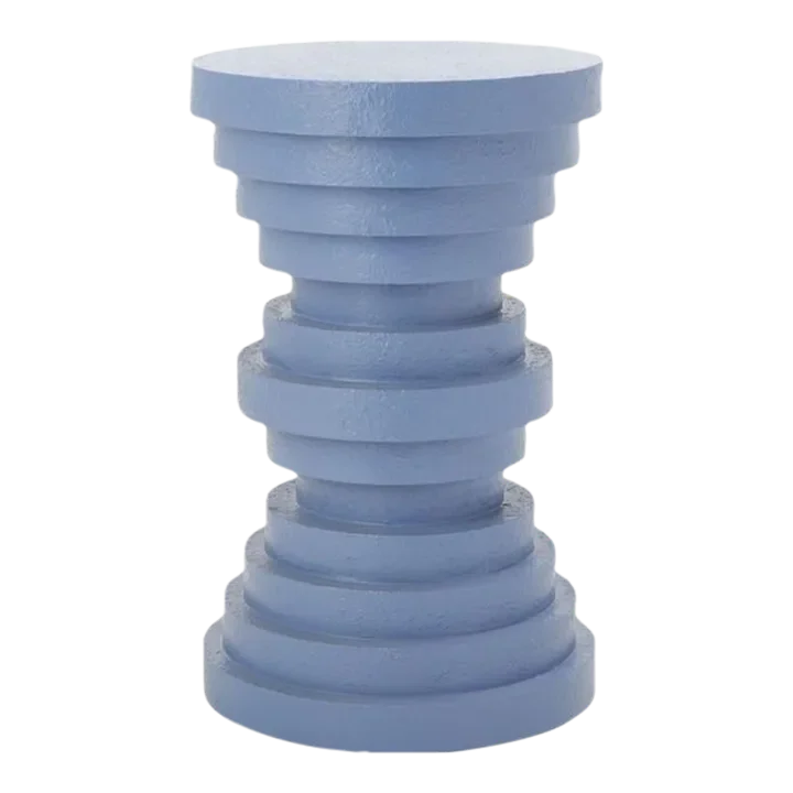 Ali Accent Table - Periwinkle | Chairish