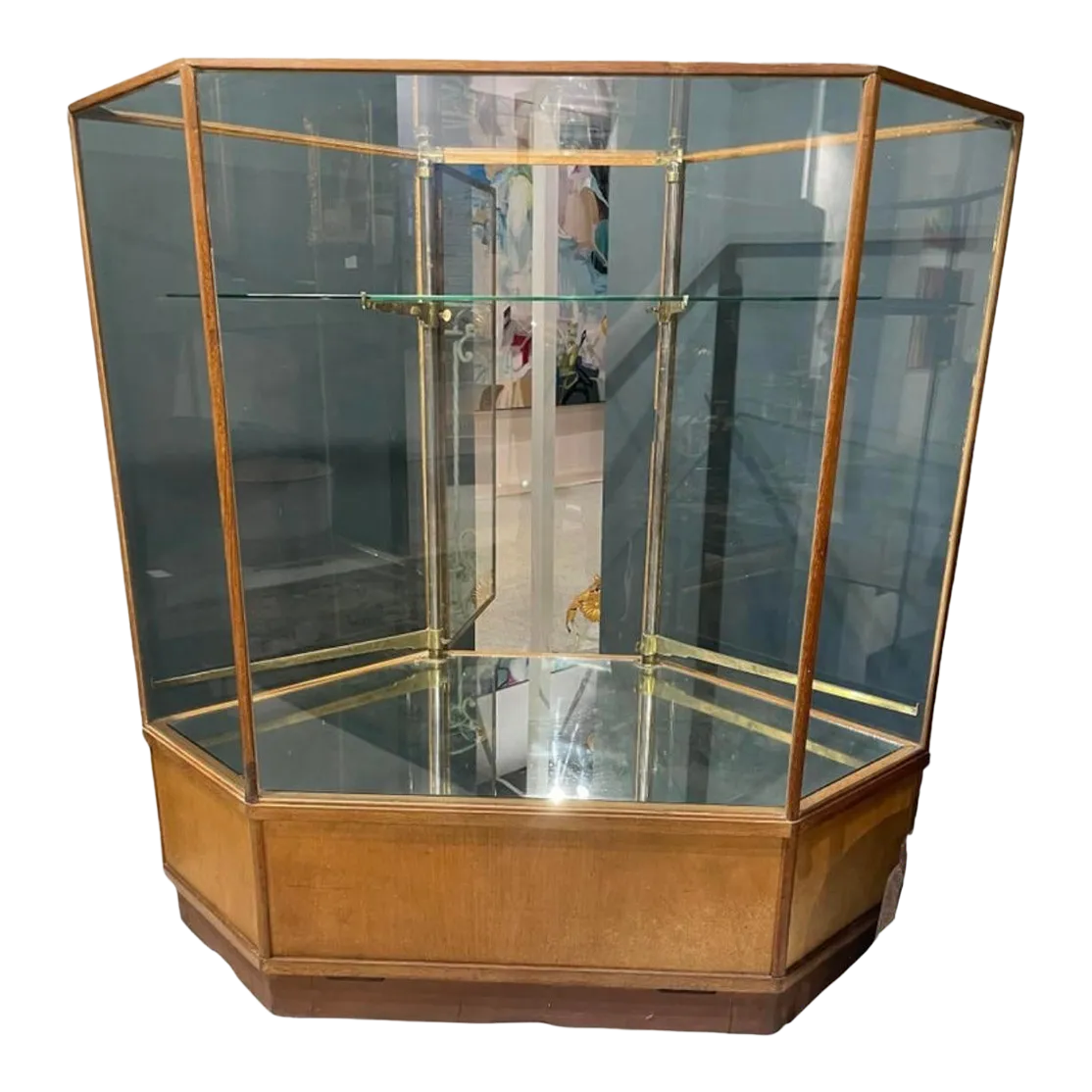 French 19th Century Display Showcase | Chairish