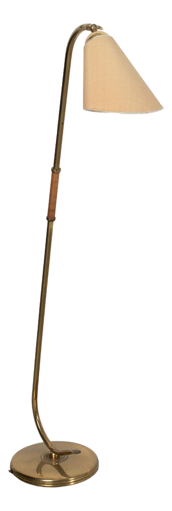 Vintage Brass Reading Lamp | Chairish