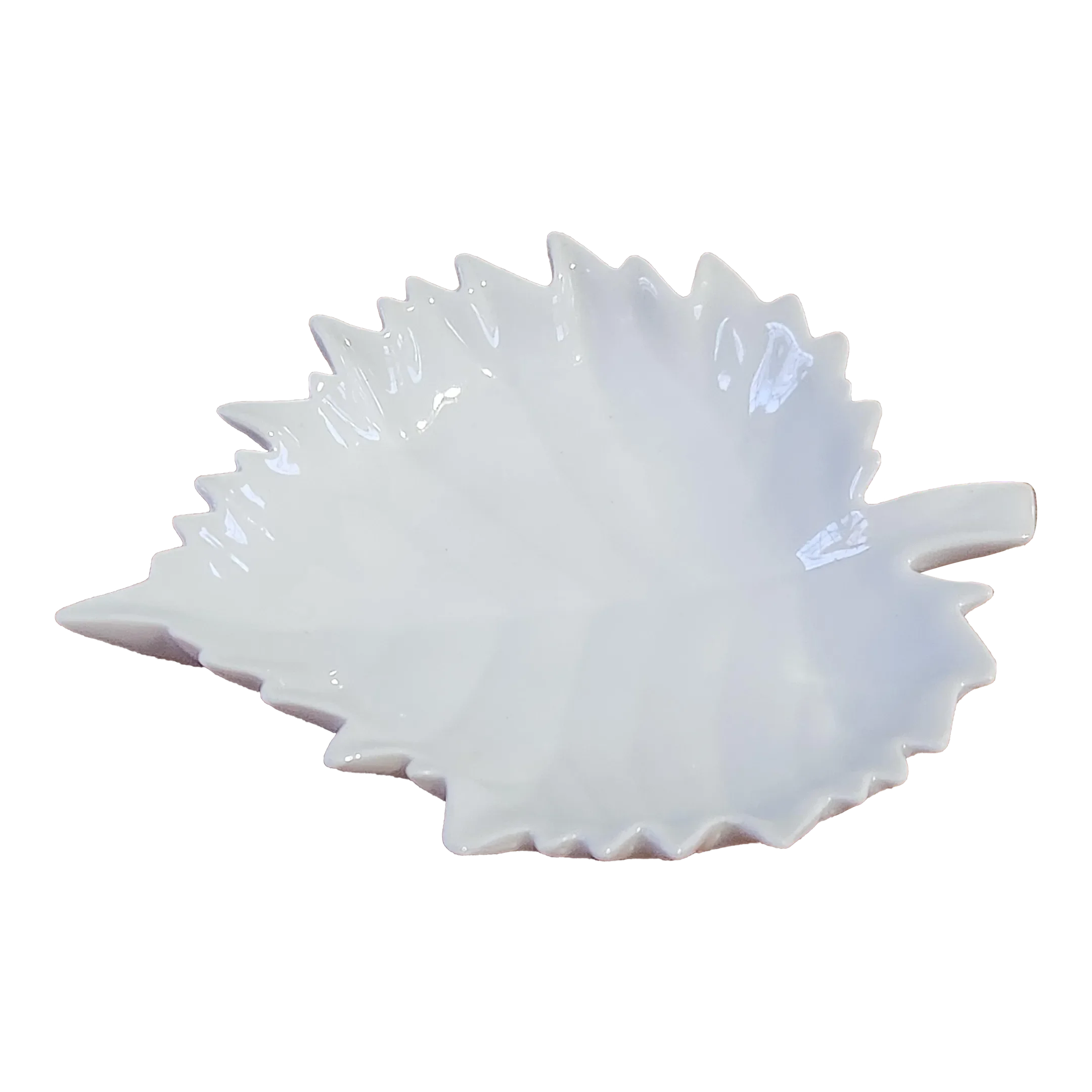 1980s Limoges Leaf Trinket Dish, Oil Dish, Butter Dish, Soap Dish ...